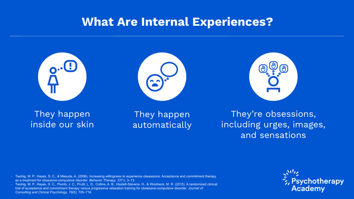 ACT for OCD: Rituals and Creative Hopelessness - Psychotherapy Academy