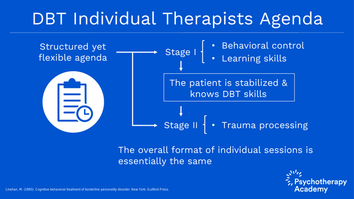 Overview of DBT Individual Session Structure - Psychotherapy Academy