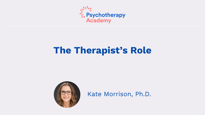 The Therapist Role in ACT for OCD - Psychotherapy Academy